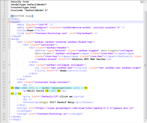 Arduino Web Development Pushing The Limits