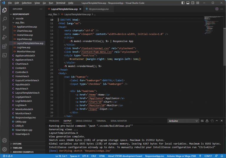 Arduino Web Development : Pushing the Limits